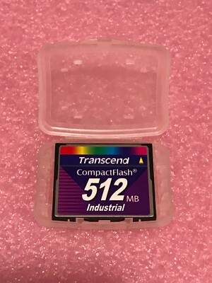 512MB Transcend CompactFlash Industrial CF45I CF Flash Memory Card ...