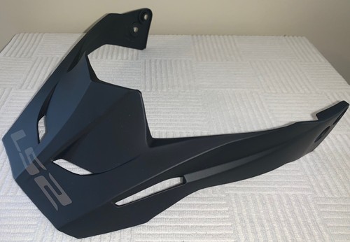 LS2 Ohm / Streetfighter Helmet Sunpeak Visor Matte Black (Take Off ...