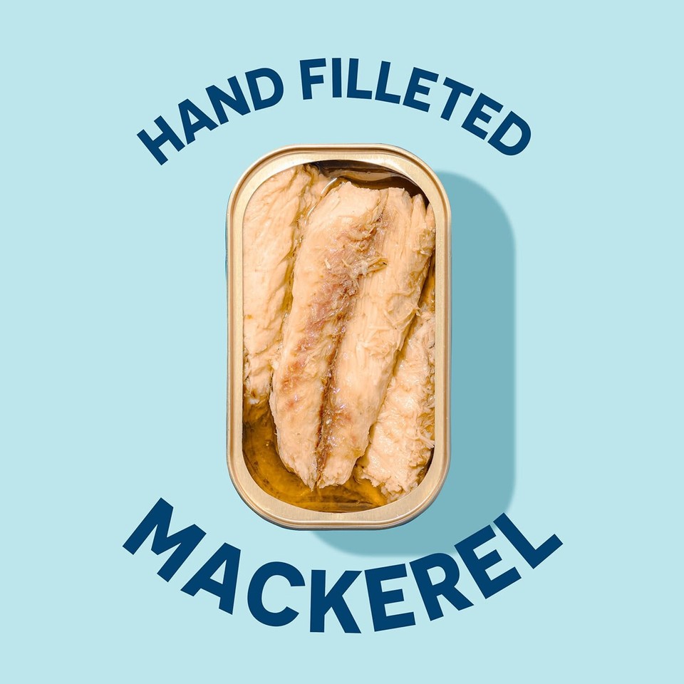 Wild Planet Wild Mackerel,Skinless/Boneless Fillets w ...