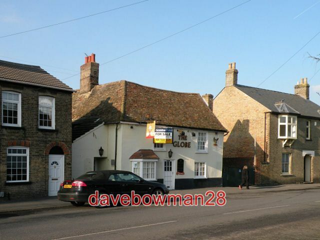 PHOTO ST NEOTS THE GLOBE HUNTINGDON STREET C18. TIMBER FRAMED WITH ...