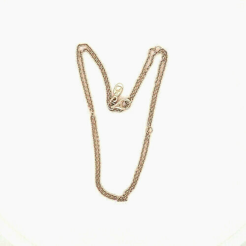 Authentic Pandora 925 Rose pendant Chain 580413-45 17.7" adjustable ...