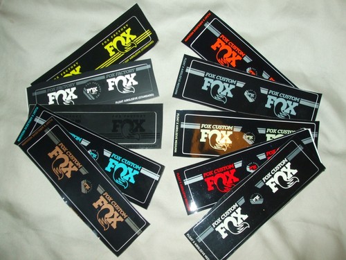Fox Float Airsleeve Shock Decal / Small, Standard, Float X, DPX2, XV | eBay