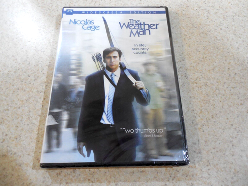 The Weather Man DVD Movie - Nicolas Cage NEW SEALED Widescreen Michael ...