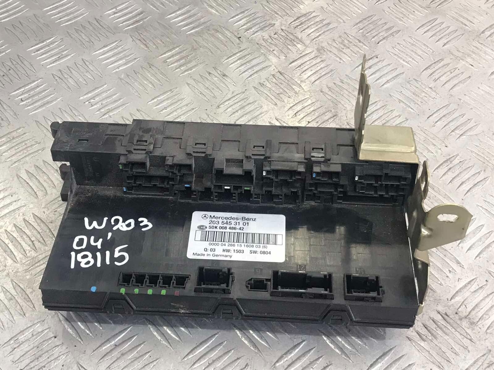 Mercedes C-Class W203 Rear SAM Module 2035453101 ID18115 | eBay