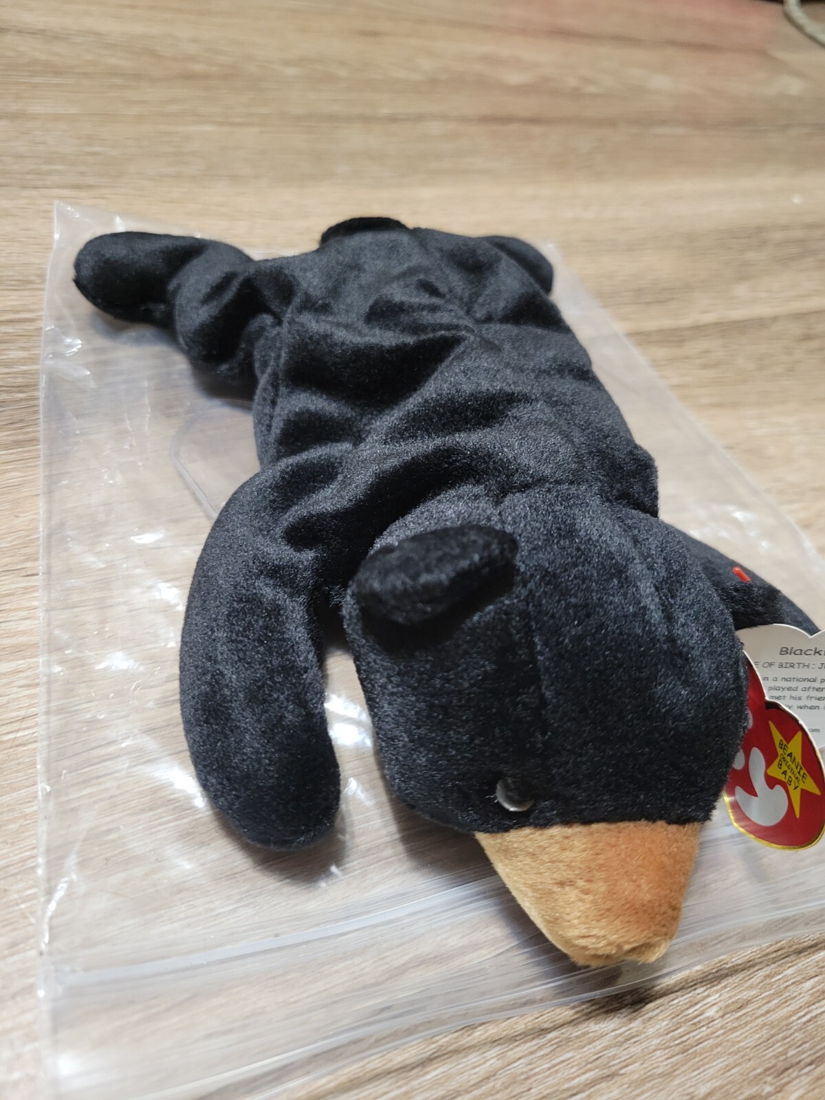 blackie Original beanie baby 1994 EXTREMELY RARE | eBay