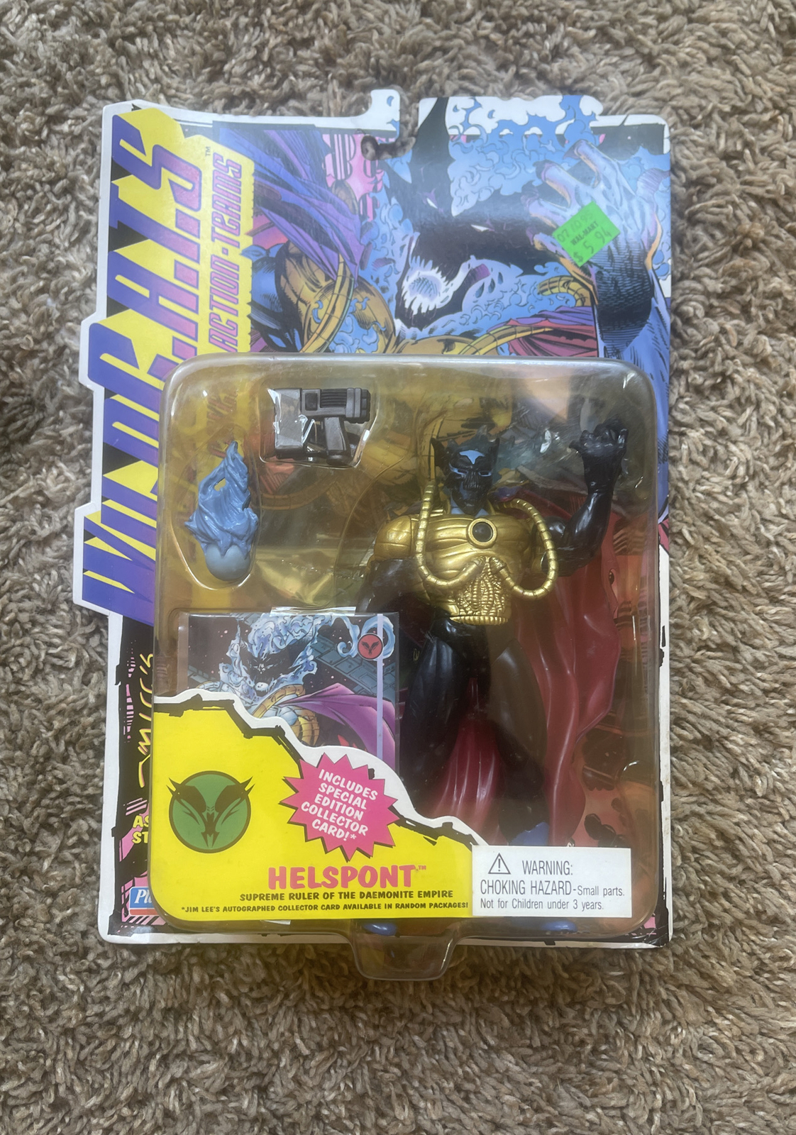 Jim Lee's Wildcats HELSPONT Action Figure 1994 Playmates Toys | eBay