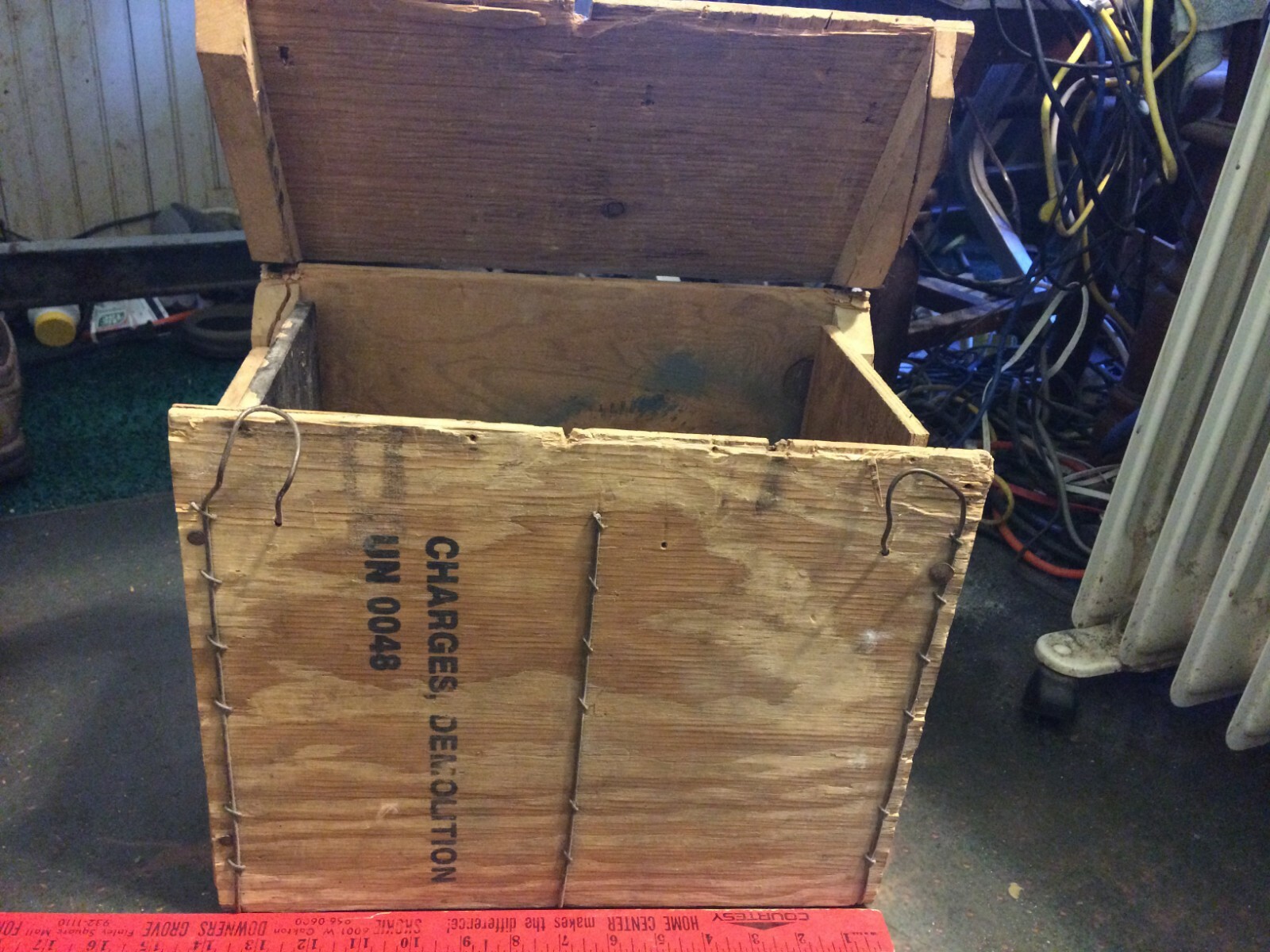 Vintage explosives crate DOD C4 - Early Vietnam era '60-'61 | eBay