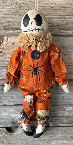 Primitive Folk-Art Jack Skellington Seance Halloween Grungy Doll | eBay