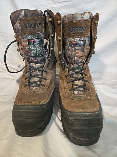 Rocky Core hunting Waterproof 800G Insulated Outdoor Boot SIZE 11.5 W ...
