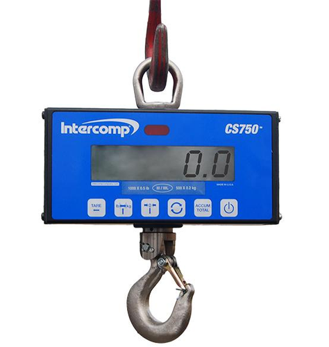 Intercomp CS750-500, Medium Duty Hanging Scale w/ Infrared Remote ...