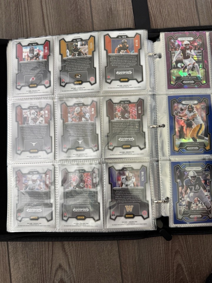 2024 Panini Prizm Draft Picks Football Complete Set 1/1 Ebay 643 Cards ...