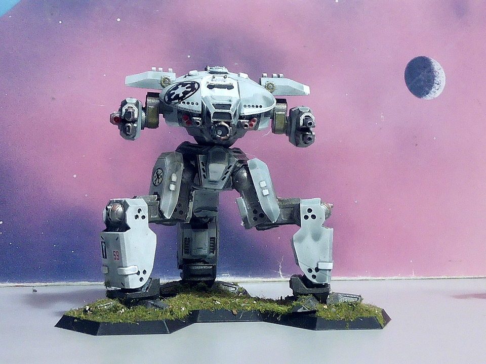 BATTLETECH ARES SUPERHEAVY MECH+BLOODHOUND [COMSTAR/WOB] (3D RESIN ...
