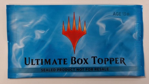 Magic The Gathering - ULTIMATE MASTERS BOX TOPPER - New Sealed Booster ...