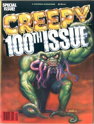 Creepy Magazine # 100 VERY FINE NEAR MINT Aug. 1978 Anniversary Issue ...
