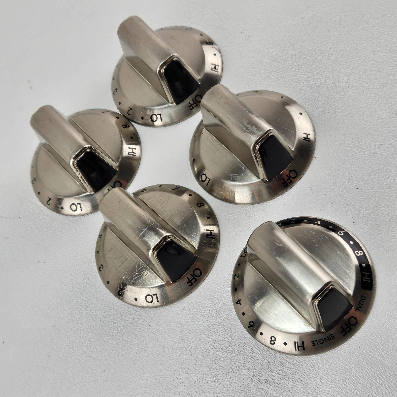 Genuine Kenmore Range Oven Knob Set of 5 # 316356401 316356400 ...