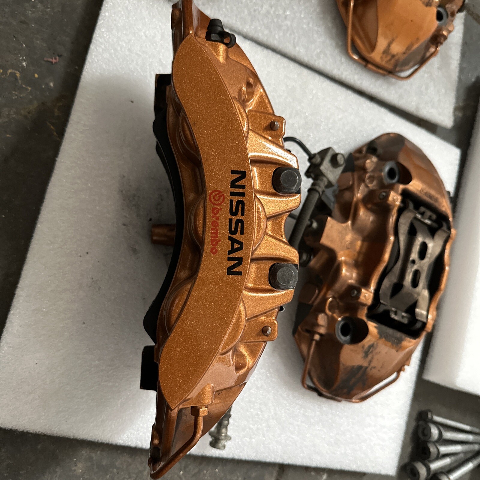 Nissan GTR R35 Brembo Brake Full Set Kit 2020 GTR Discs And Calipers ...