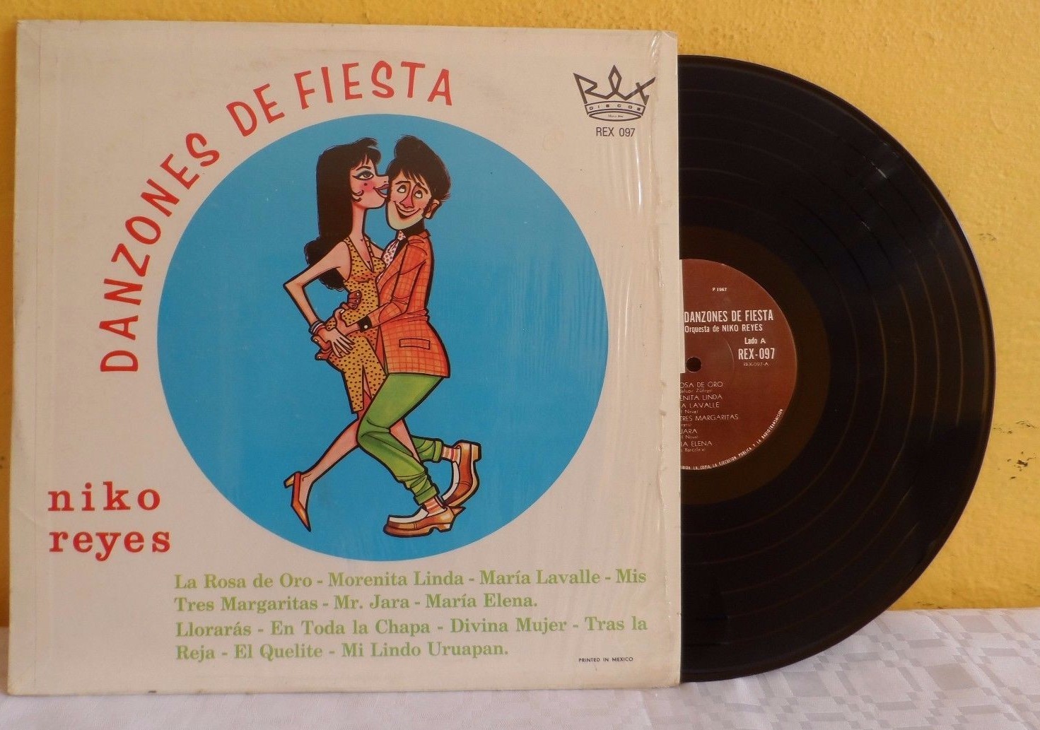 NIKO REYES -DANZONES DE FIESTA- 1967 RARE MEXICAN LP DANZON | eBay