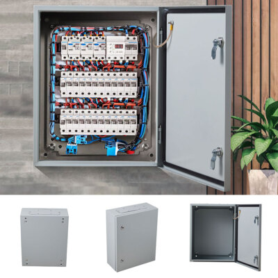 Lockable Wall Mounted Meter Box Outdoor Electric Enclosure Replacement ...