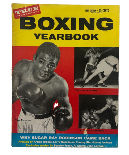 1957 Boxing Yearbook Magazine Floyd Patterson Sugar Ray Rocky Marciano Vintage | eBay