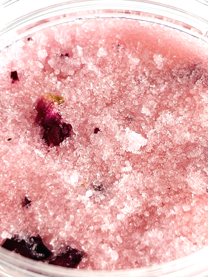 Rose Bath Salt Rose Sugar Scrub Body Lip Scrub Bath therapeutic Gift ...