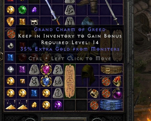Diablo 2: Resurrected - Grand Charm of Greed: 35% Gold - D2R PC | eBay