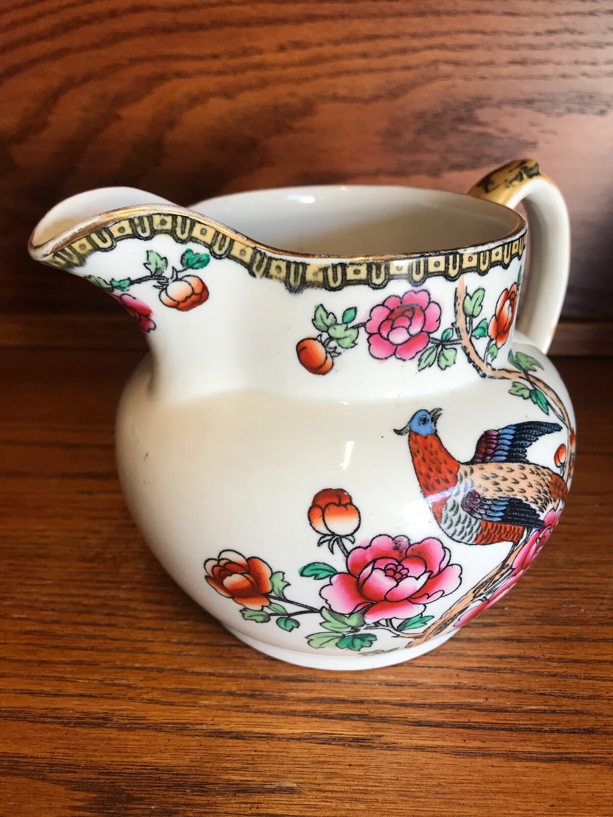 Whieldon Ware Pitcher Jug Pheasant F Winkle & Co England c1920’s | eBay