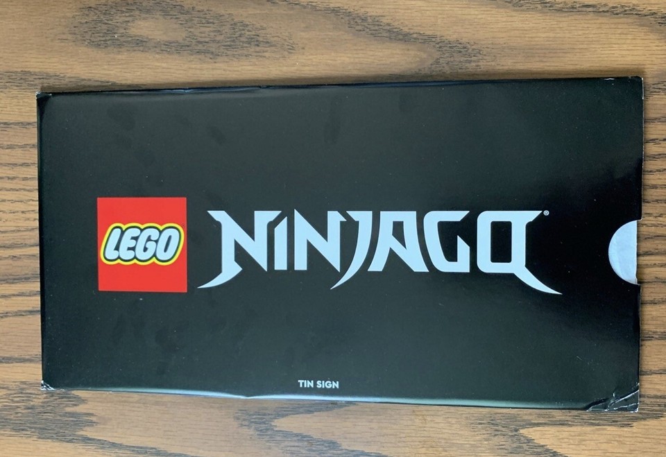 LEGO 5007155 VIP Exclusive: Ninjago Tin Sign | eBay