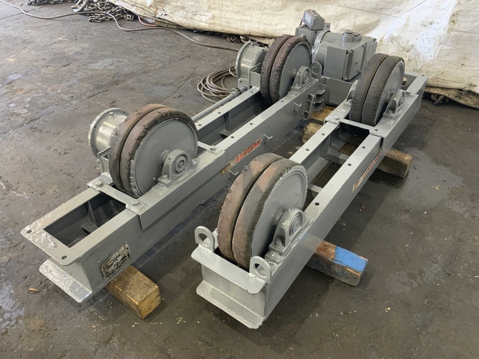 10 TON RANSOME TANK TURNING ROLLS: STOCK #80329 | eBay
