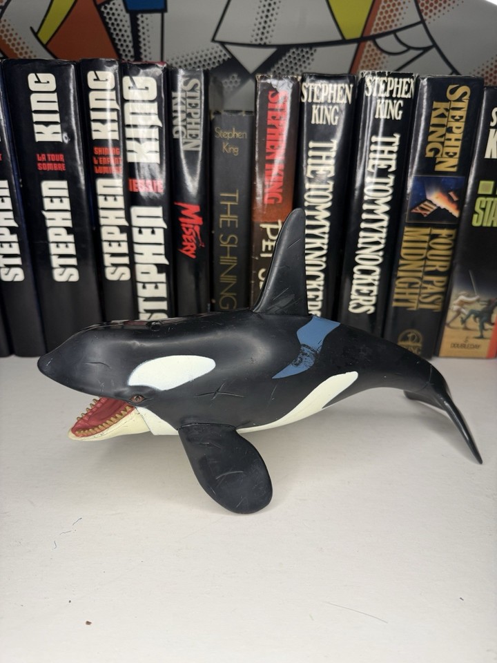 Vintage Chap Mei Toys R' Us Orca Killer Whale 11" Action Figure Toy ...