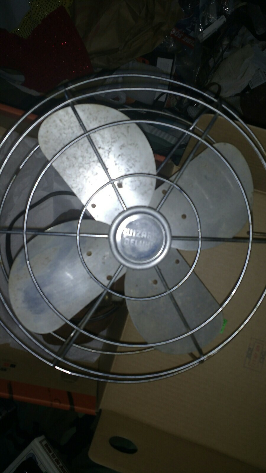 Antique Wizard Deluxe Fan | eBay