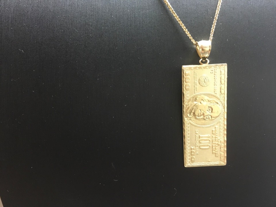 14k Yellow Gold Pendant Necklace, REAL GOLD!! Pendant Only - Chain not ...