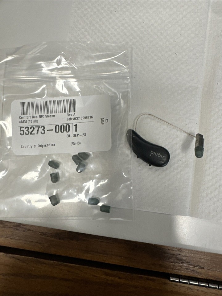 Starkey 4MM Cap Hearing Aid Domes Comfort Ear Buds (10 Pack) US Seller ...
