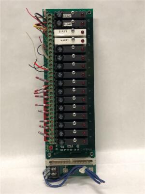 Opto 22 G4PB16H Control Board w/ Relay Pins (11) G4 OAC5, &(2) G4 IDC5 ...