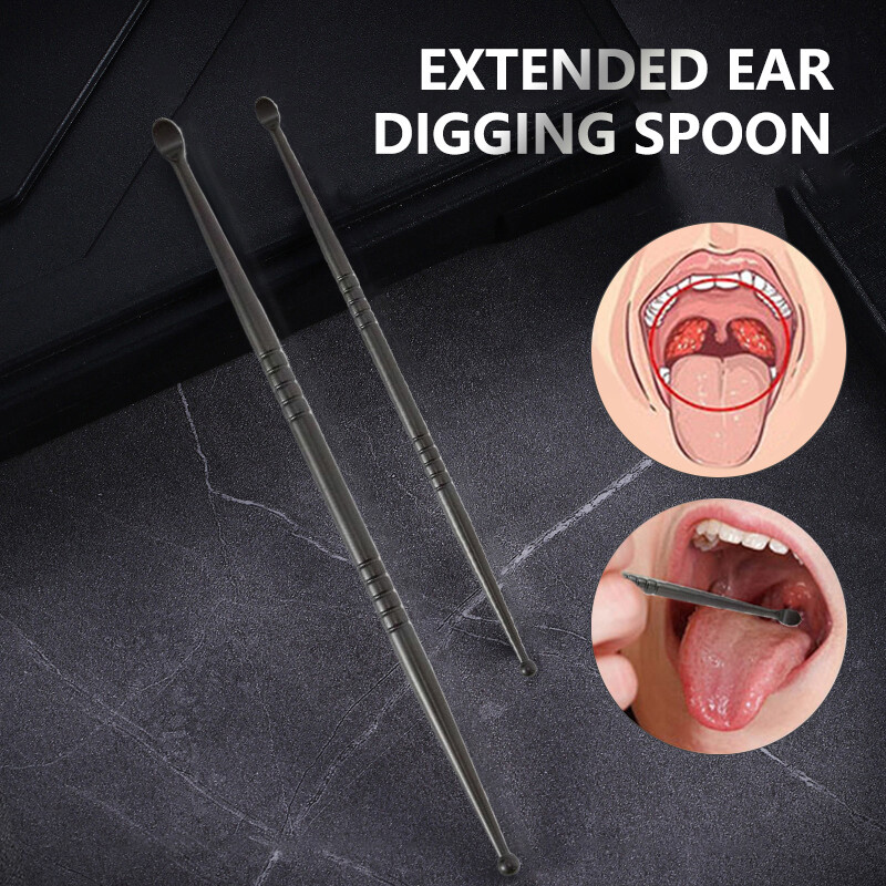 Stainless Steel Tonsil Stone Remover Tools Mouth Cleaning Oral Care ...