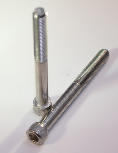 5/16-61X7.6cm Acier Inoxydable Douille Allen Tête Standard Boulons ...