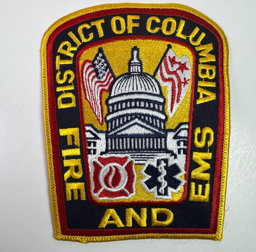 District of Columbia Fire EMS Washington DC Patch G5 | eBay