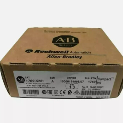 NEW Allen-Bradley 1769-SM1 PowerFlex-SCANport To Compact I/O Module ...