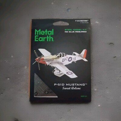 Fascinations Metal Earth P-51D Mustang "Sweet Arlene" steel model kit ...