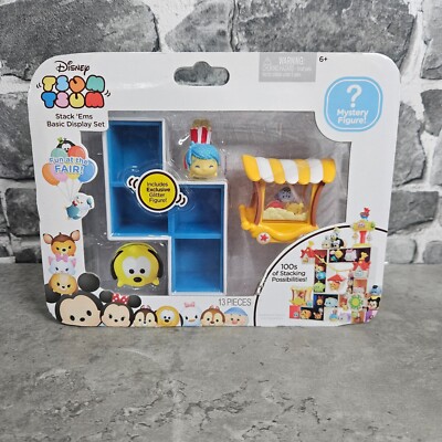 Disney Tsum Tsum Fun At The Fair Display Set Popcorn Cart Toy New | eBay UK