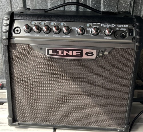 Line 6 spider III guitar amplifier 15 watts/8 inch | eBay