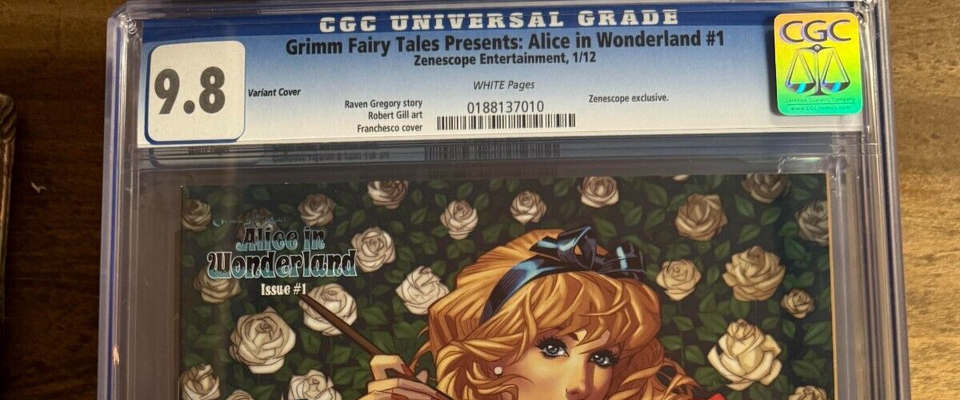 GFT Alice In Wonderland #1 Franchesco Variant Cover D Zenescope Exc ...