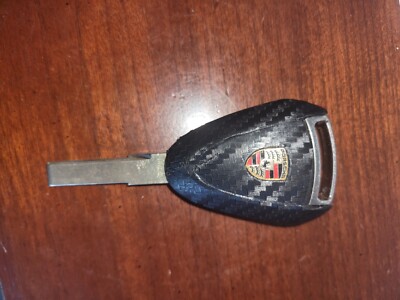 Remote Key Case Cover Fob Shell carbon fiberFit For Porsche 911 Boxster ...