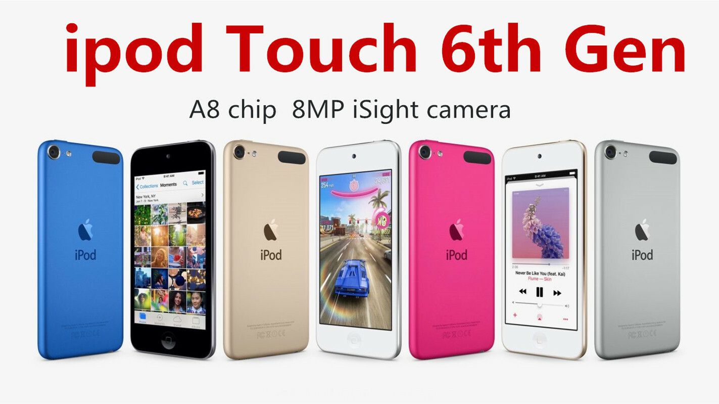 🎁Apple iPod Touch 6th Generation Pink 16GB 32GB 64GB 128GB，Retail Box ...