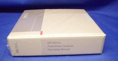 HP 8991A Peak Power Meter Operating Manual | eBay