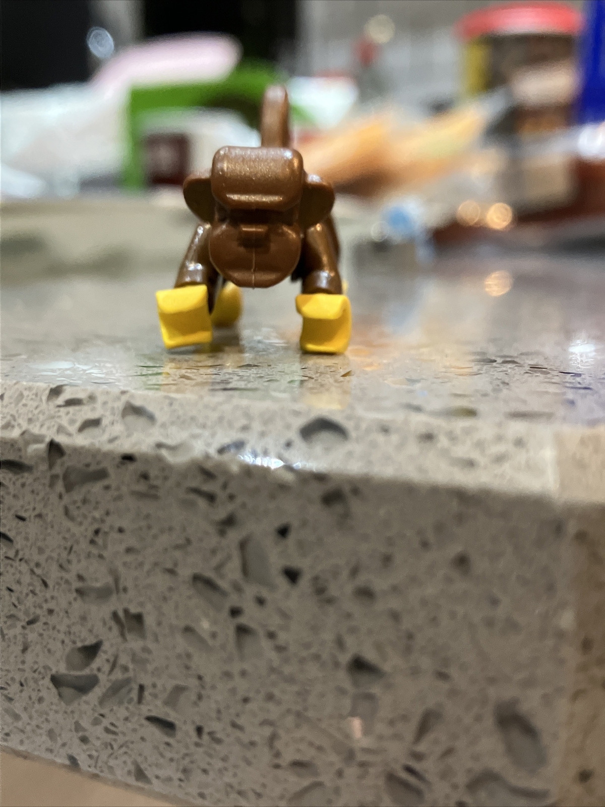 LEGO Reddish Brown Monkey Animal With Banana - 2550C01 for sale online ...