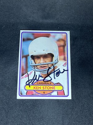 Ken Stone 1980 Topps #339 St. Louis Cardinals Auto Autographed Signed ...