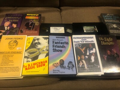 Lot of 12 VHS Instructional Magic VHS Tapes | eBay