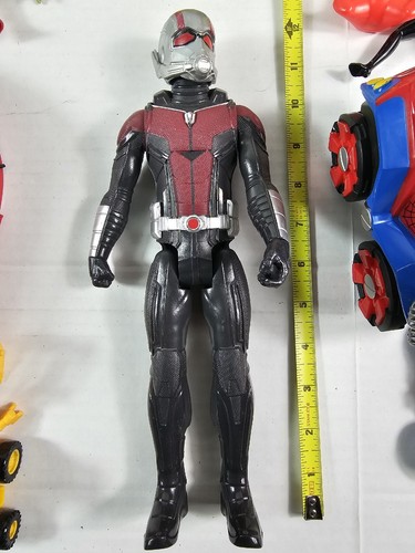 Ant-Man 12 Inch Action Figure Hasbro Marvel Wasp Power FX Titan Hero ...