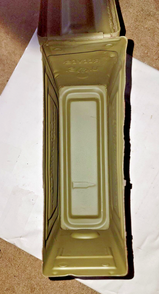 WWII US Military Reeves Flaming Bomb .30 Cal M1 Steel Ammunition Ammo ...