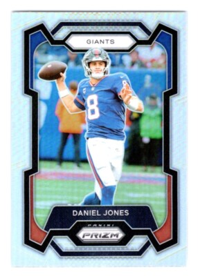 2023 Prizm Football Daniel Jones #219 Silver | eBay